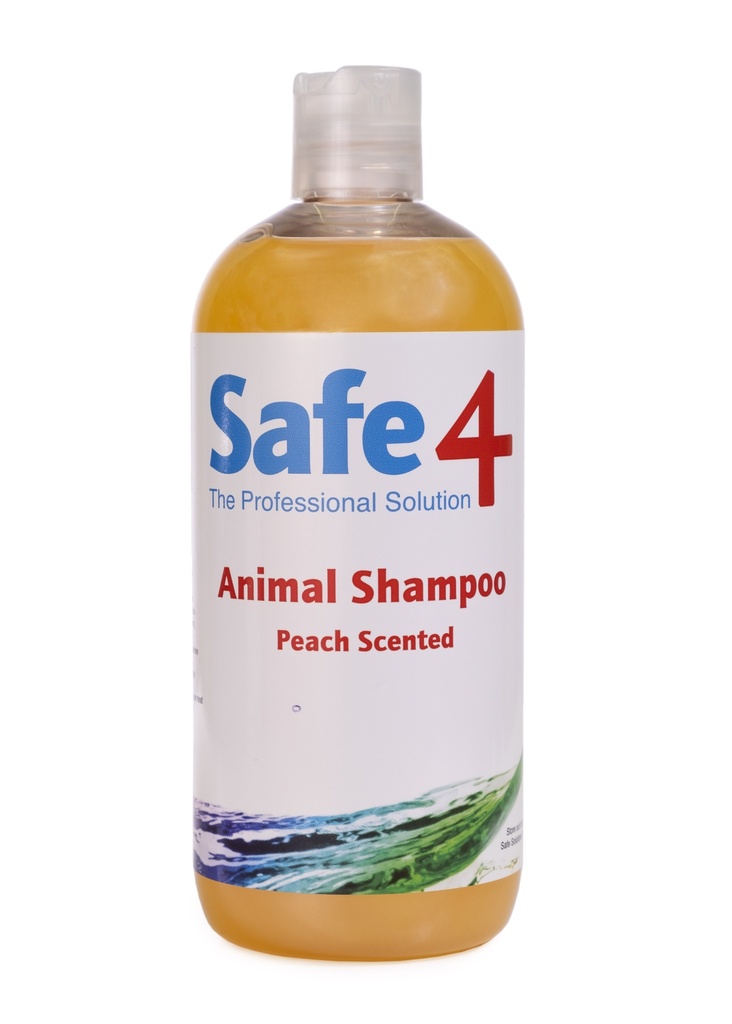 Safe 4 Shampoo Peach 500ml | petsmart.ae